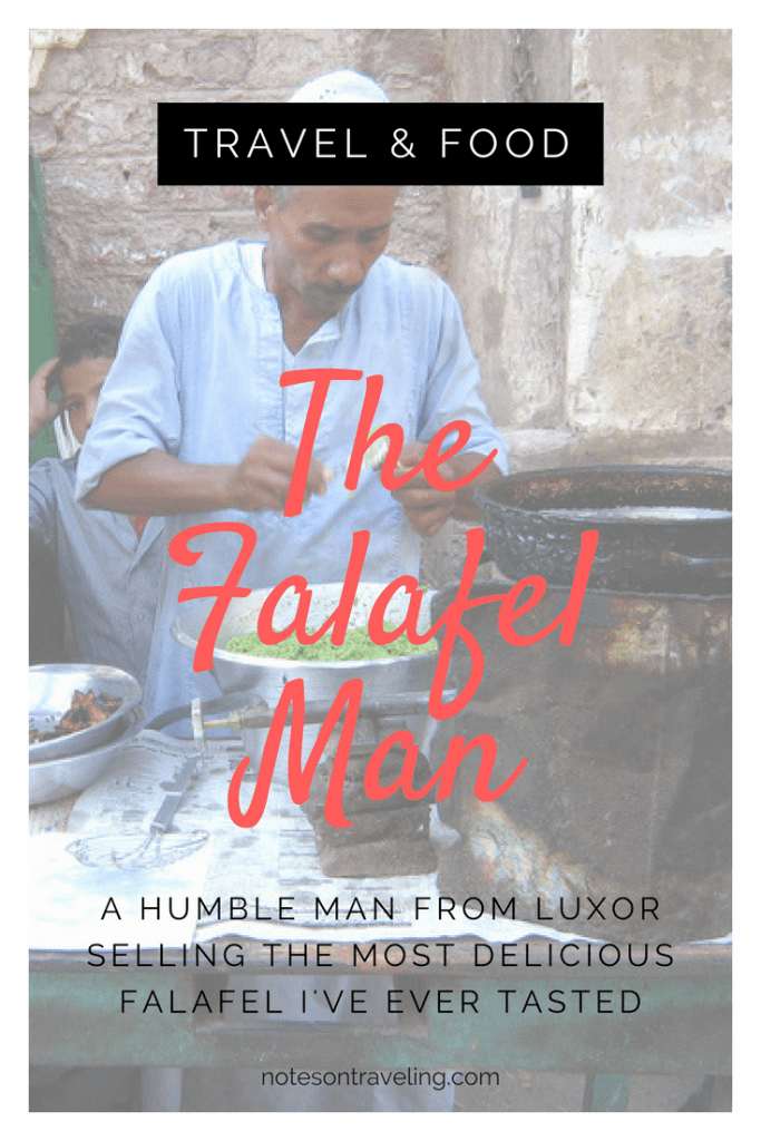 Travel & food stories: The Falafel Man