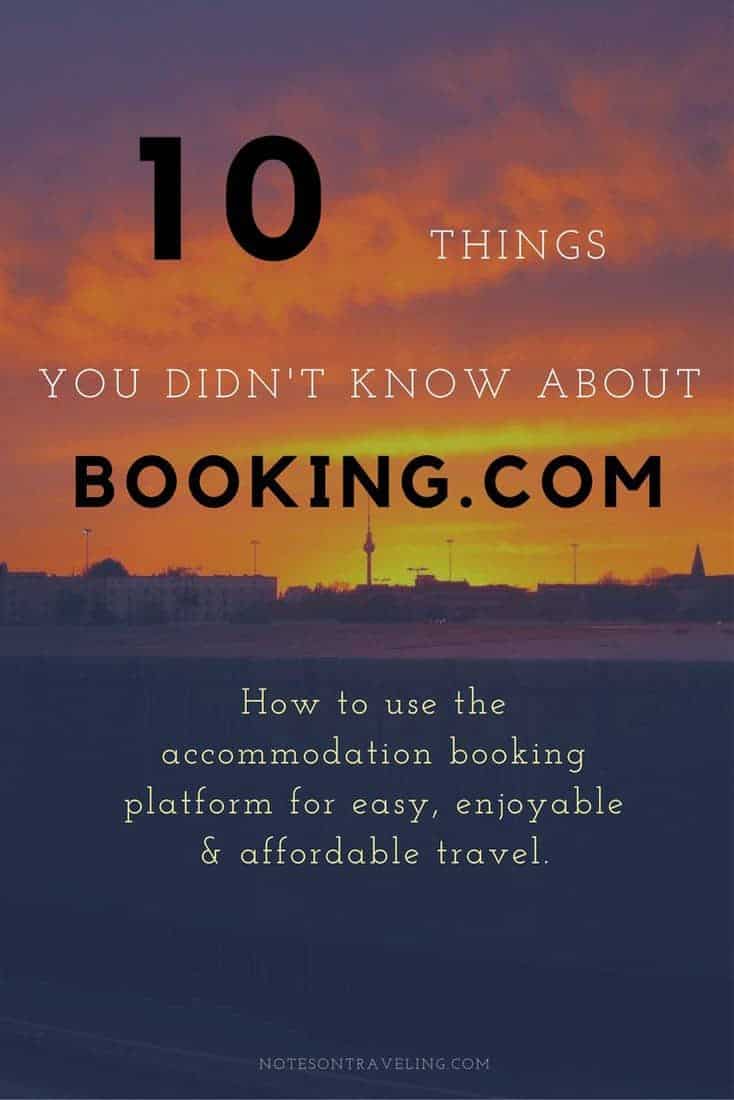 10 things you didn't know about accommodation booking with Booking.com