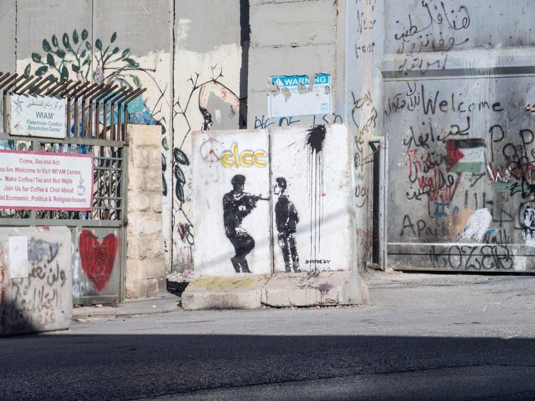 Banksy's Bethlehem -- A street art tour through the city Jesus was born in