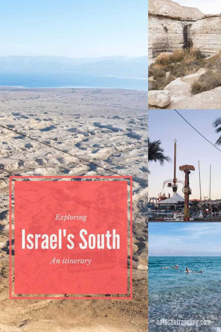Itinerary for Israel's South -- Negev Desert & Dead Sea